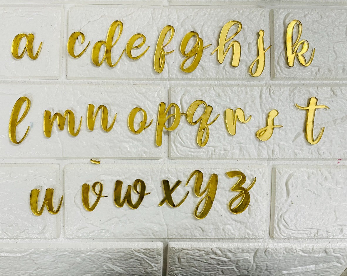 Alphabets Acrylic Cut-Outs – Affection Art n Resin Store