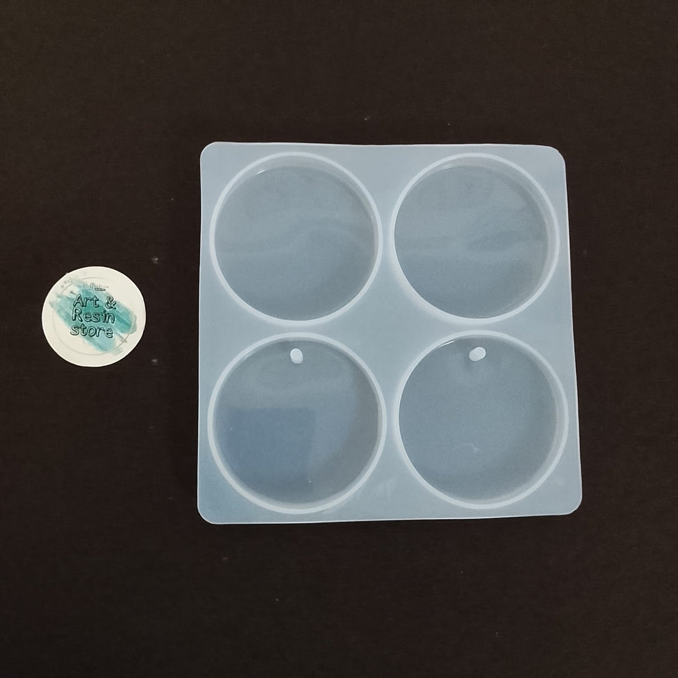4 Cavity Circle Mould – Affection Art n Resin Store