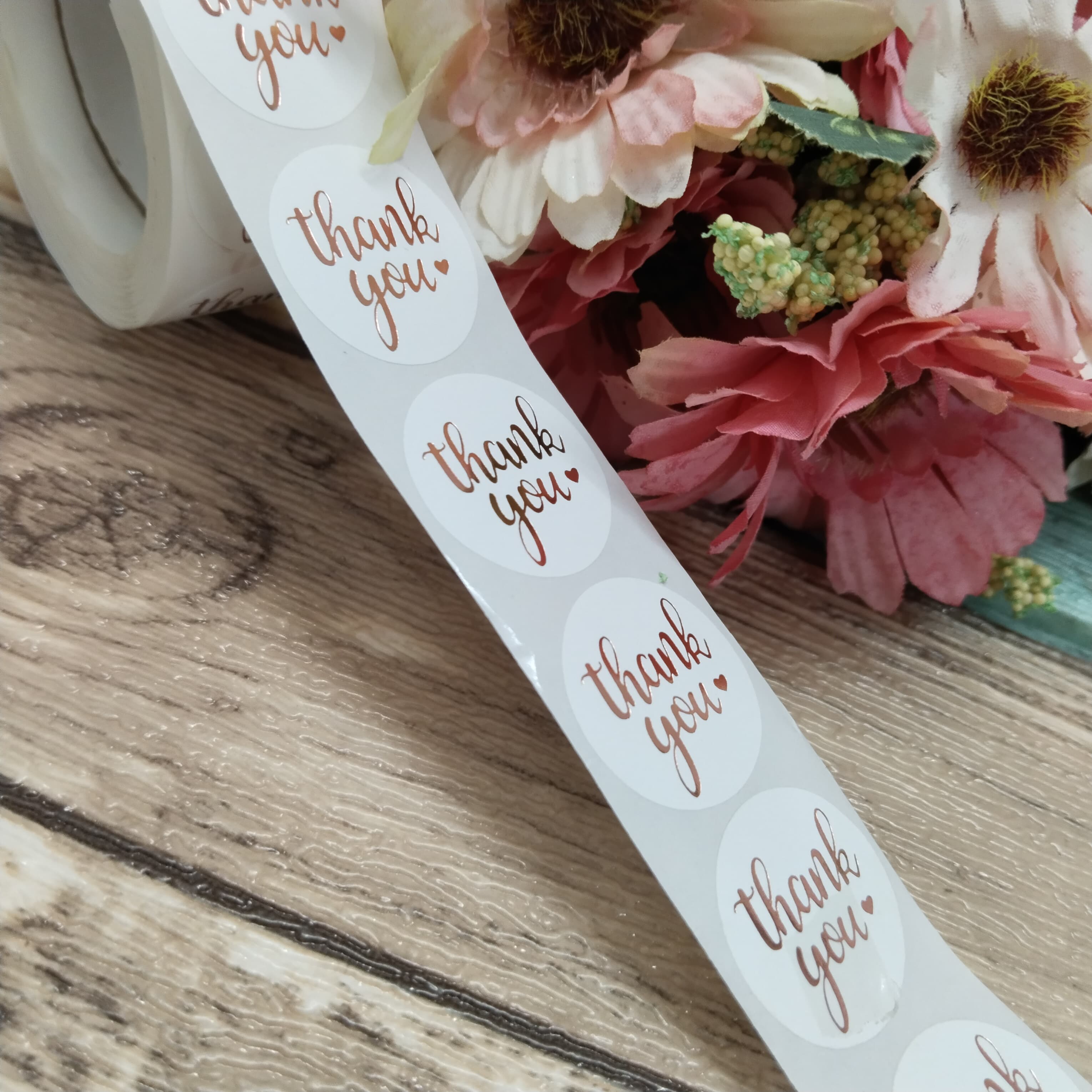Thank You Sticker Roll – Affection Art n Resin Store